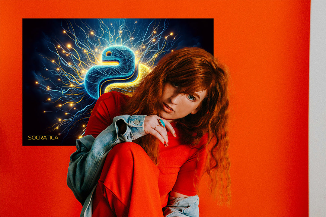 Python Electric (poster) – Socratica